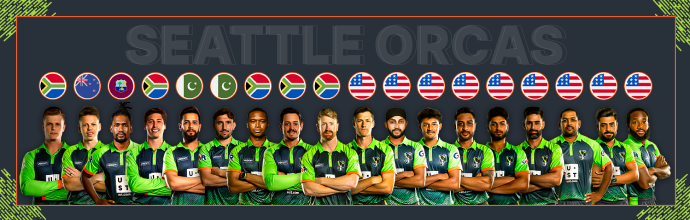 Seattle Orcas MLC full list of players