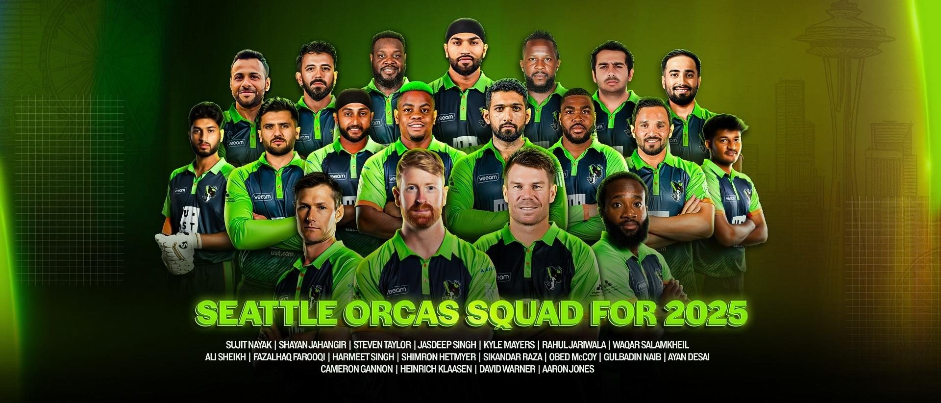 Seattle Orcas Announce Squad for MLC Season 3